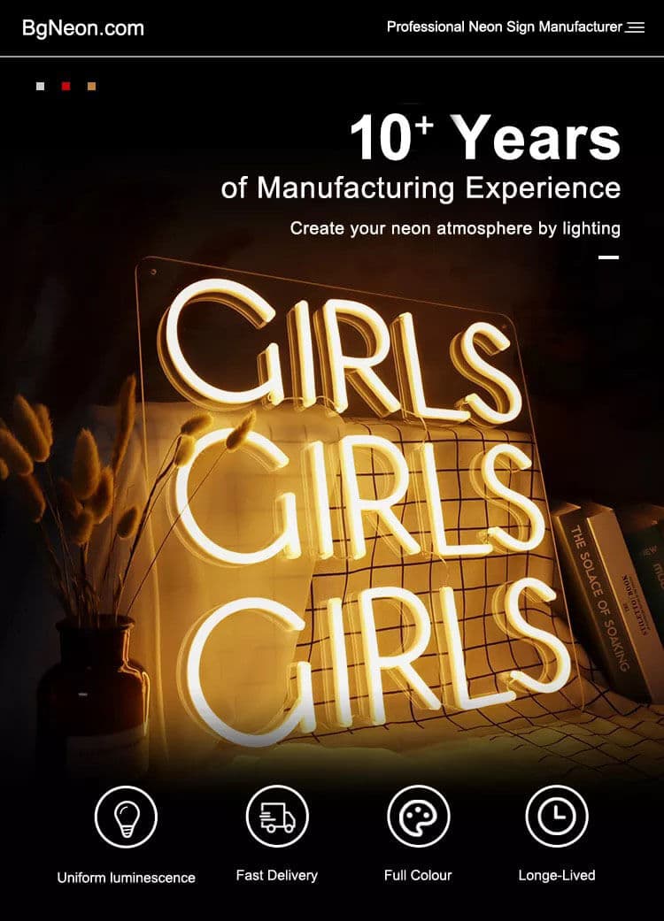 Custom Neon Logo Signs | Create LED Neon Sign For Busines