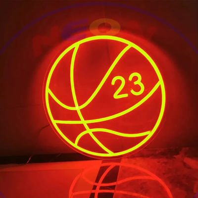 Custom Neon Basketball Sign Wall Light For Fans - BgNeon