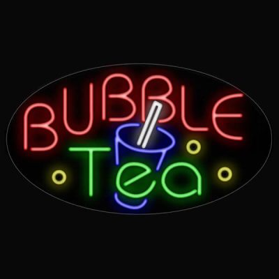 Bubble Tea Neon Sign | Boba Tea LED Light For Shop - BgNeon