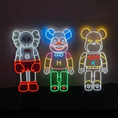 Kaws Neon Signs | Custom LED Neon Light Sign Factory - BgNeon