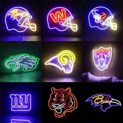 Custom NFL Football Neon Sign | Create a Unique NFL LED Signs