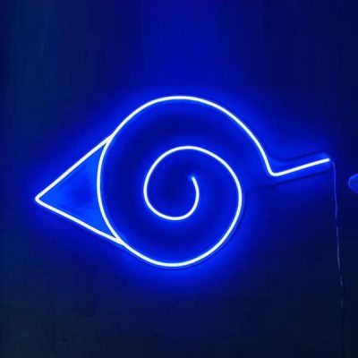 Naruto Neon Sign | LED Naruto Shippuden Logo Signage - BgNeon
