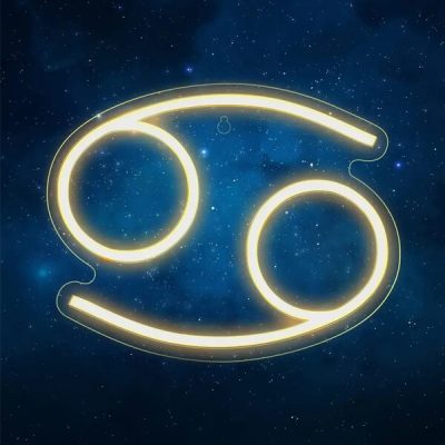Cancer Neon Sign | Zodiac Horoscope LED Lights - BgNeon