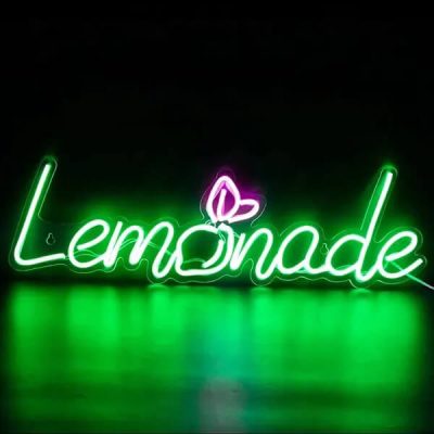 Lemonade Neon Sign | Drink Neon Signs - BgNeon